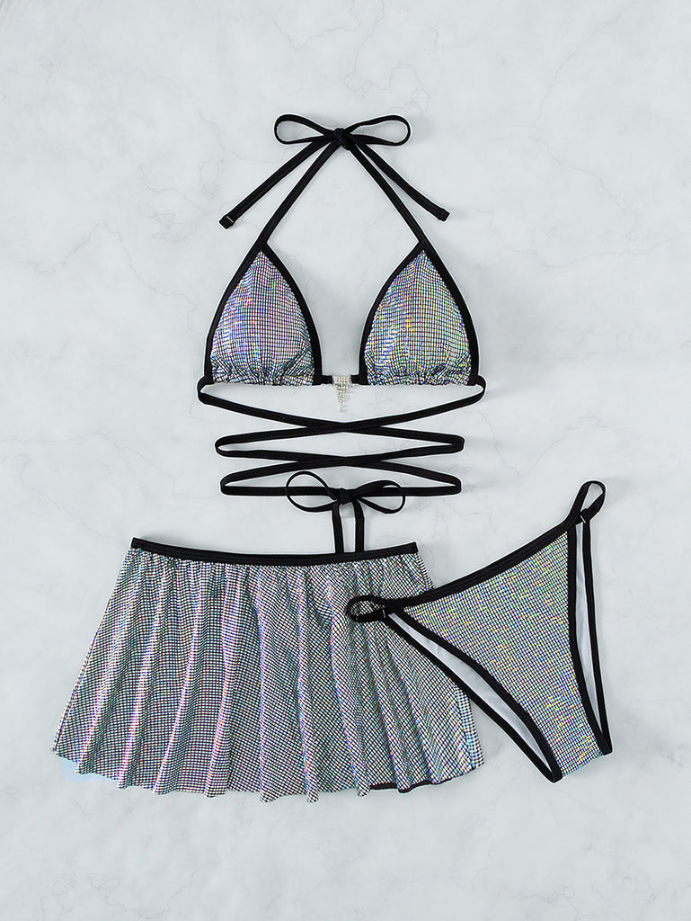 Sexy Rope Slim Beach Bkini Set