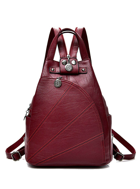 Women Backpacks Women's PU Leather Backpack