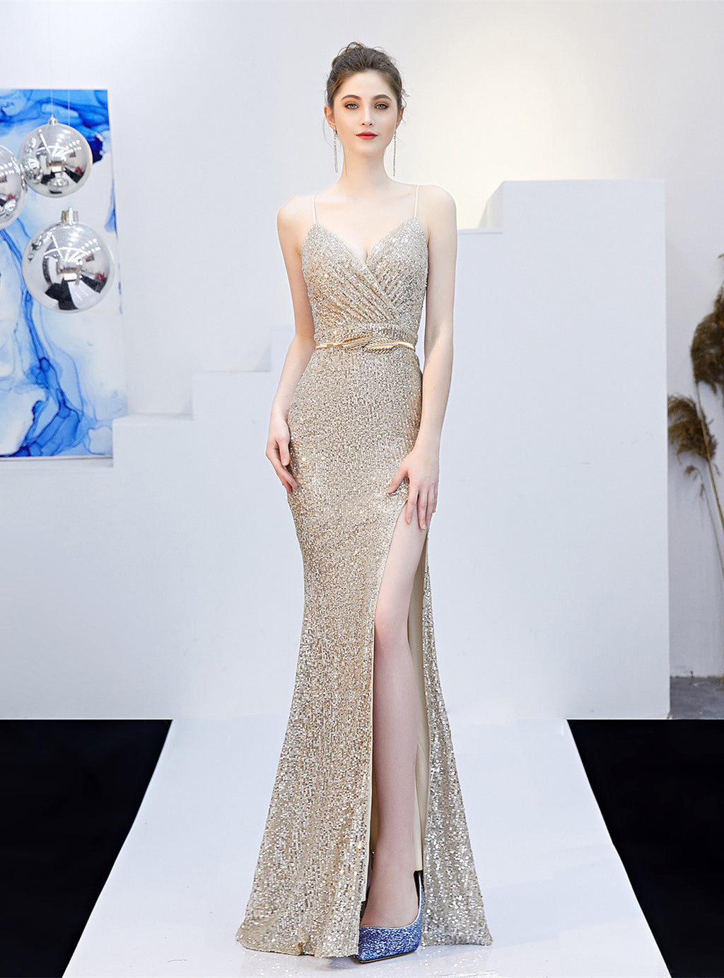 Party Sexy Long Fishtail Evening Dress