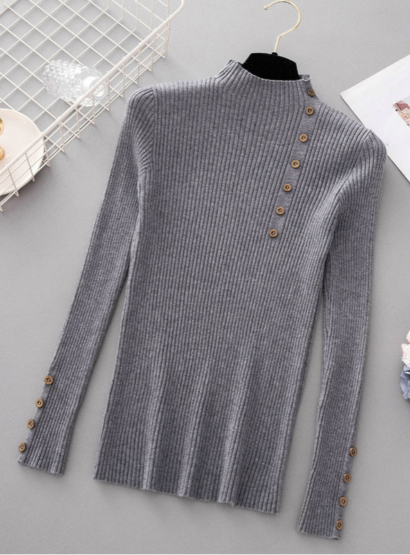 Women Slim Soft Jumper Sweater Female Knit Tops